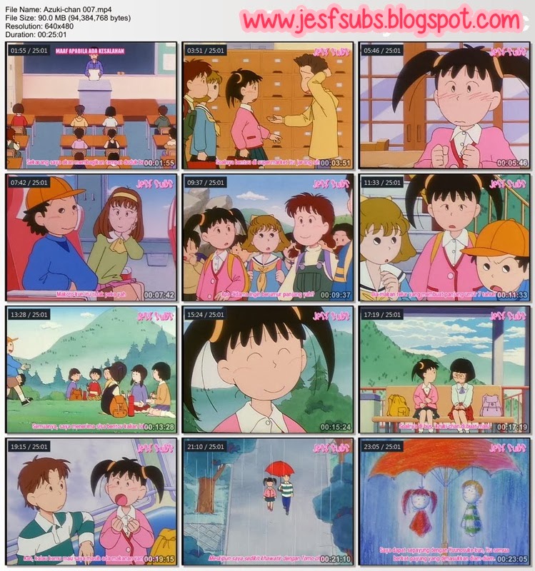 JESF SUBS: [JESF SUBS] Azuki - chan Episode 7 Indonesia Sub